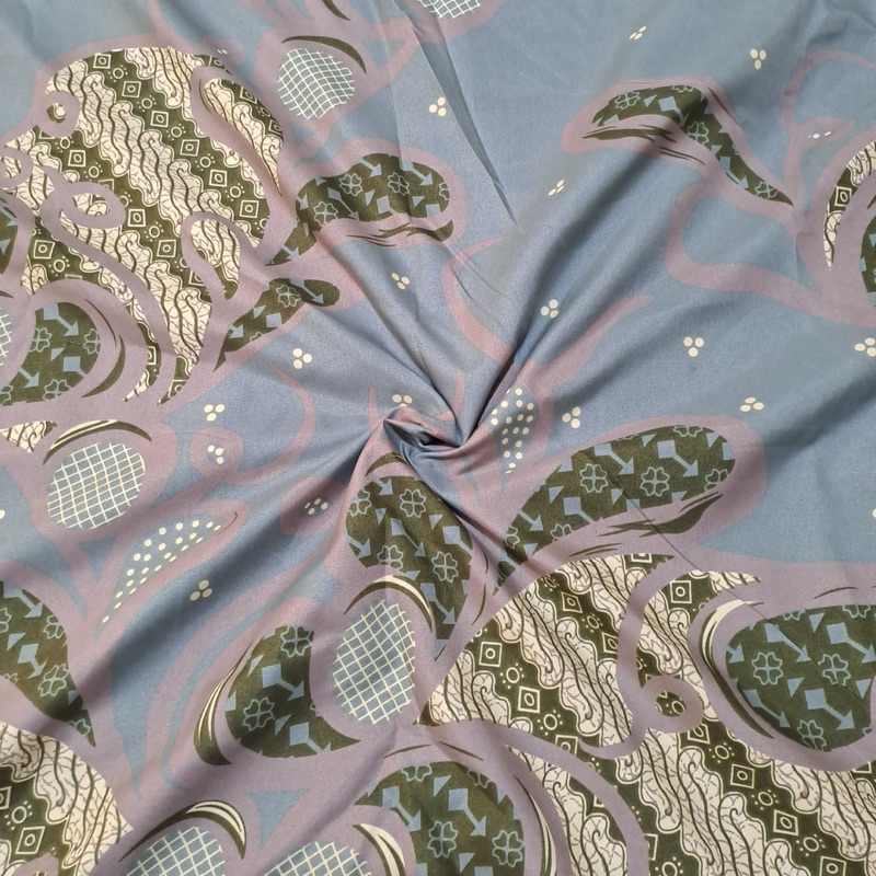 Jual kain batik halus premium per meter dan per lembar by uzla batik ...