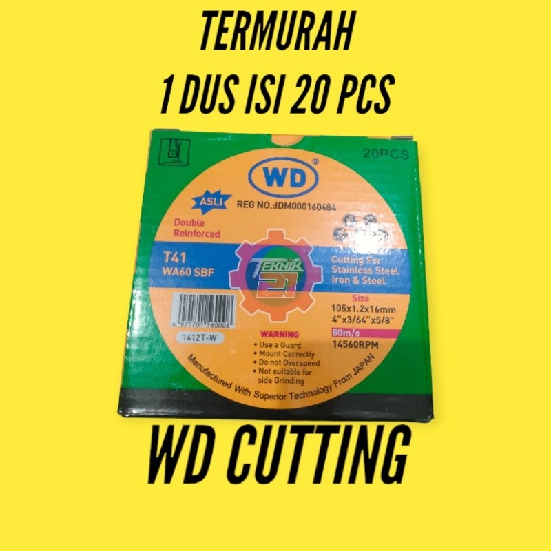 Jual BATU CUTTING WD 4 IN BATU POTONG WD 4 IN MATA POTONG WD 4 IN ...