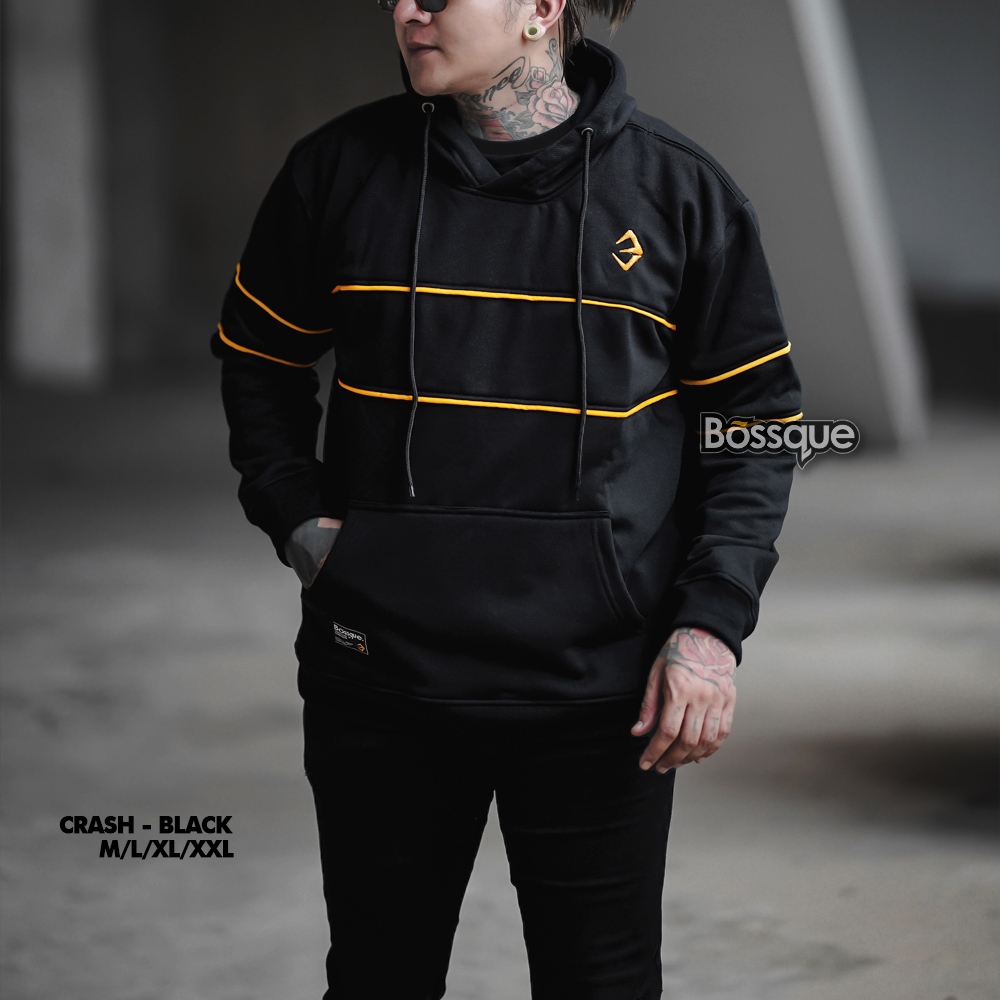 Jual Bossque - Crash Original Hoodie Pria Pullover | Jumper Sweater ...