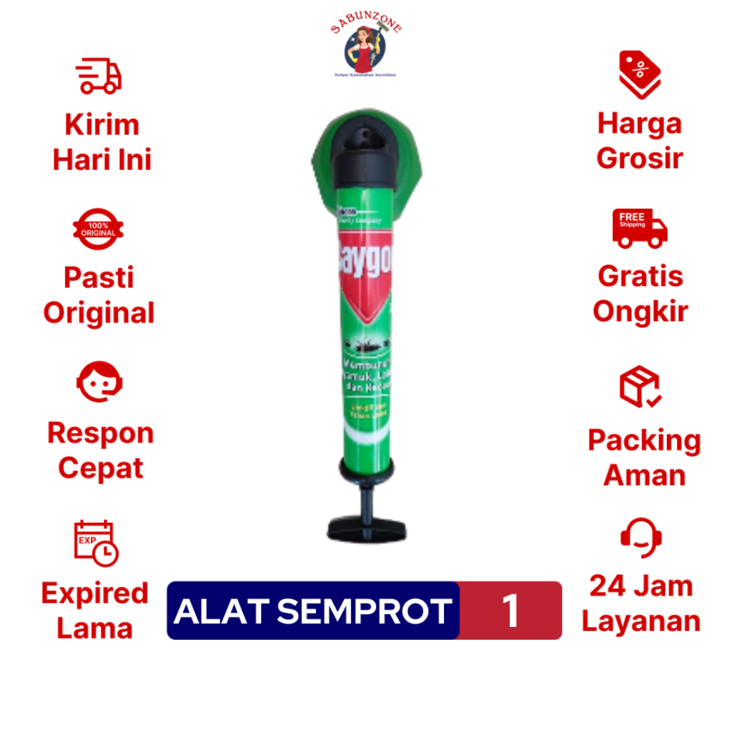 Jual Semprotan Nyamuk Baygon Pompa Plastik Kecil | Shopee Indonesia