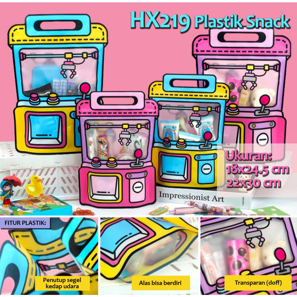 Jual HX219 [1 paket = 10 pcs] Plastik Snack Hadiah Ziplock Birthday ...