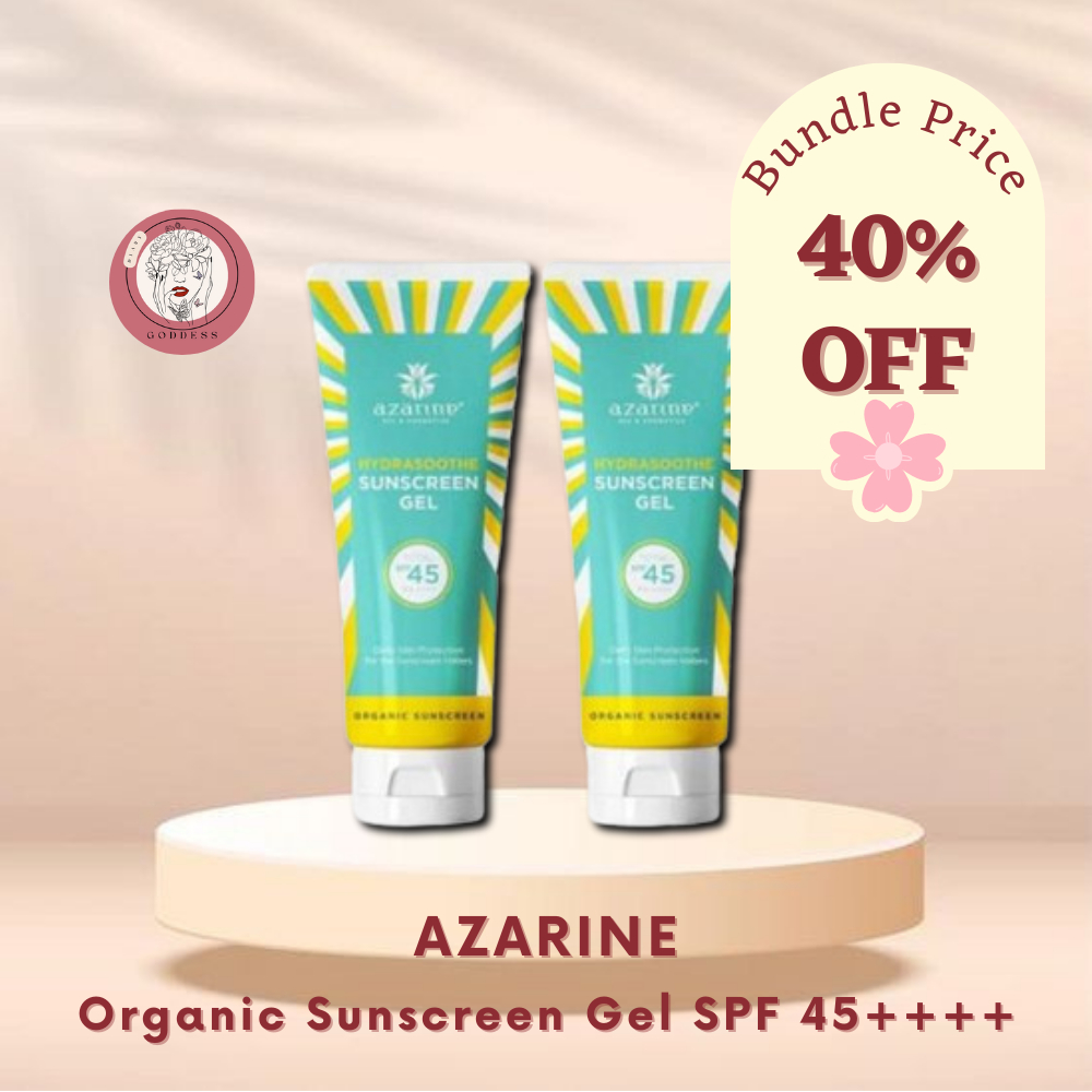 Jual [TWIN PACK] [KEMASAN LAMA] Azarine Hydrasoothe Sunscreen Gel SPF ...