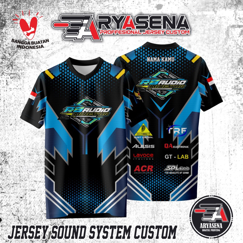 Jual Jersey sound system custom | Shopee Indonesia