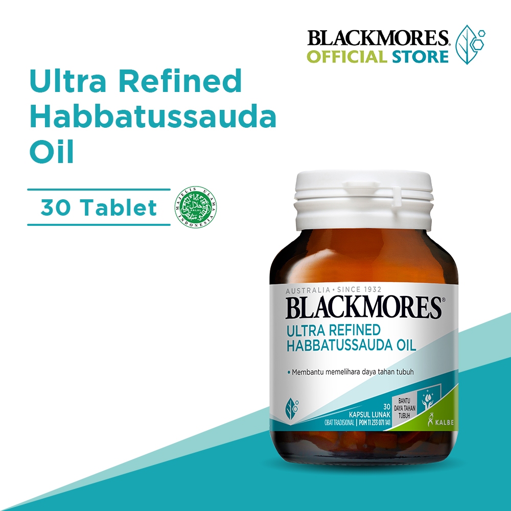 Jual Blackmores Refined Ultra Habbatussauda Oil 30 | Shopee Indonesia