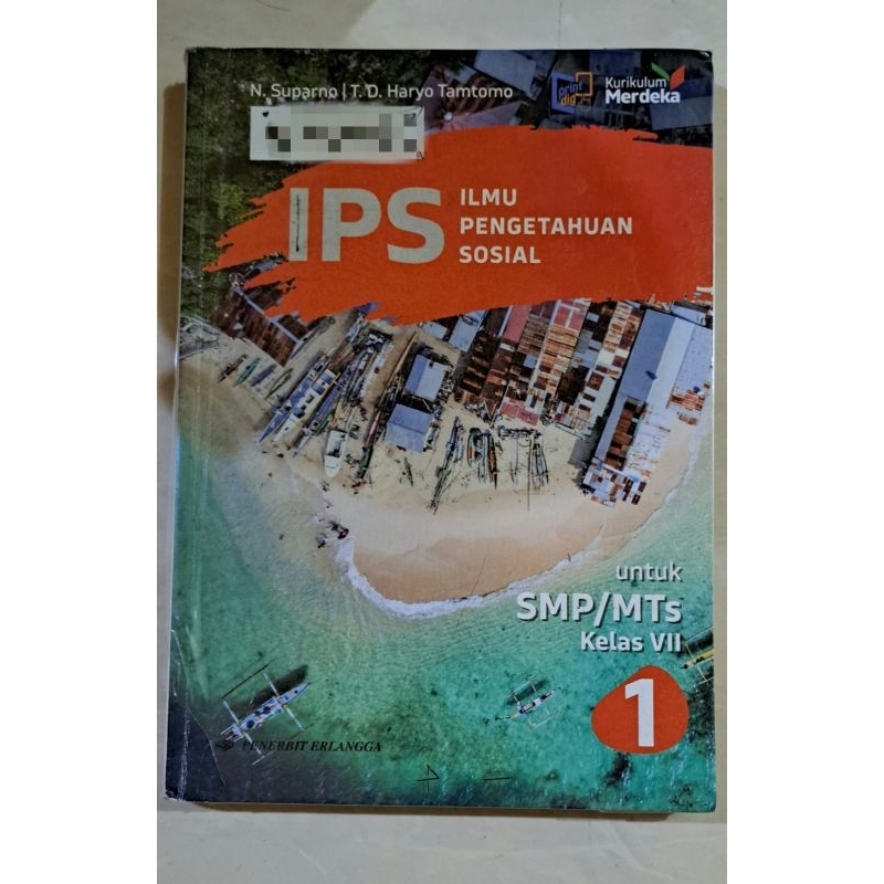 Jual Buku IPA / Buku IPS / Kelas 7 / SMP 1 / Penerbit Erlangga ...