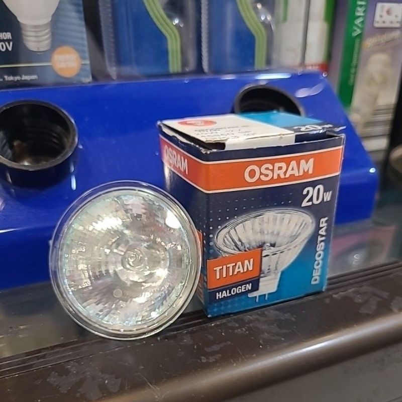 Jual OSRAM HALOGEN DECOSTAR TITAN 20 WATT 60 derajat | Shopee Indonesia