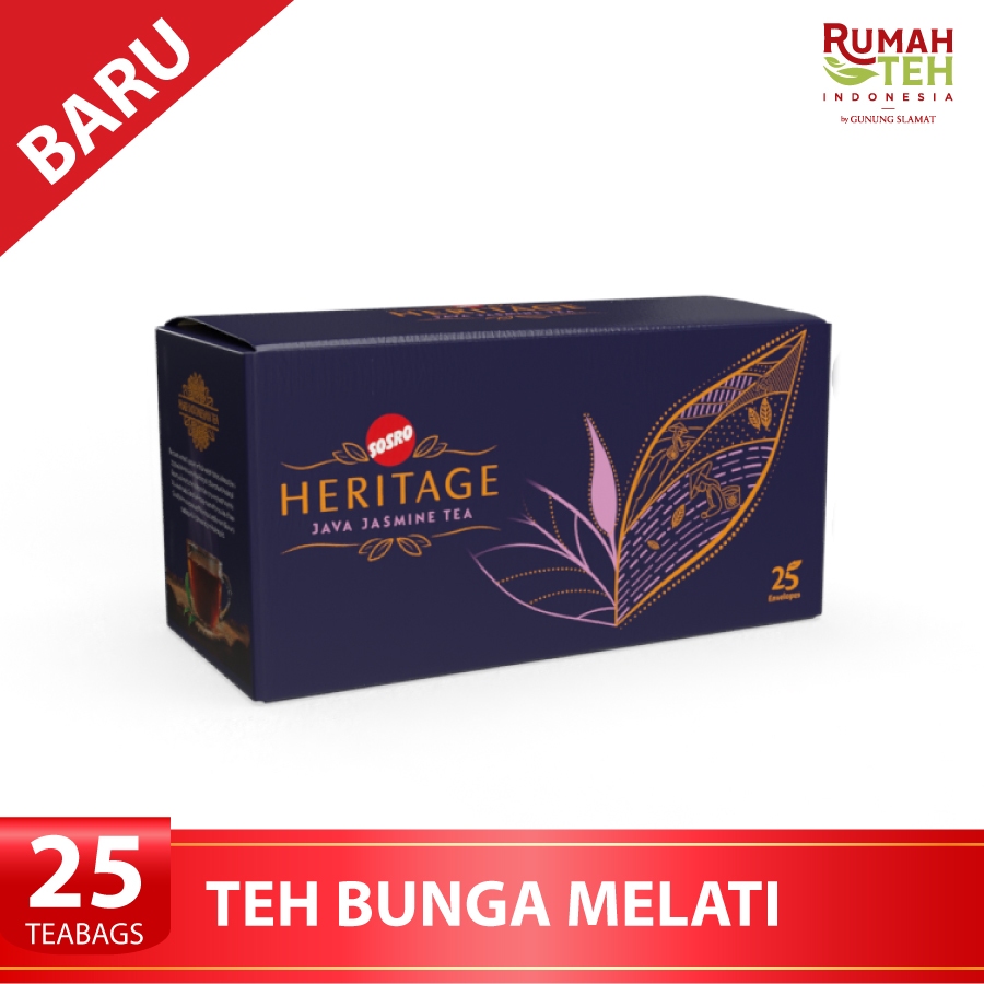 Jual Teh Celup Sosro Heritage Single Estate - 25 tea bags - Java ...