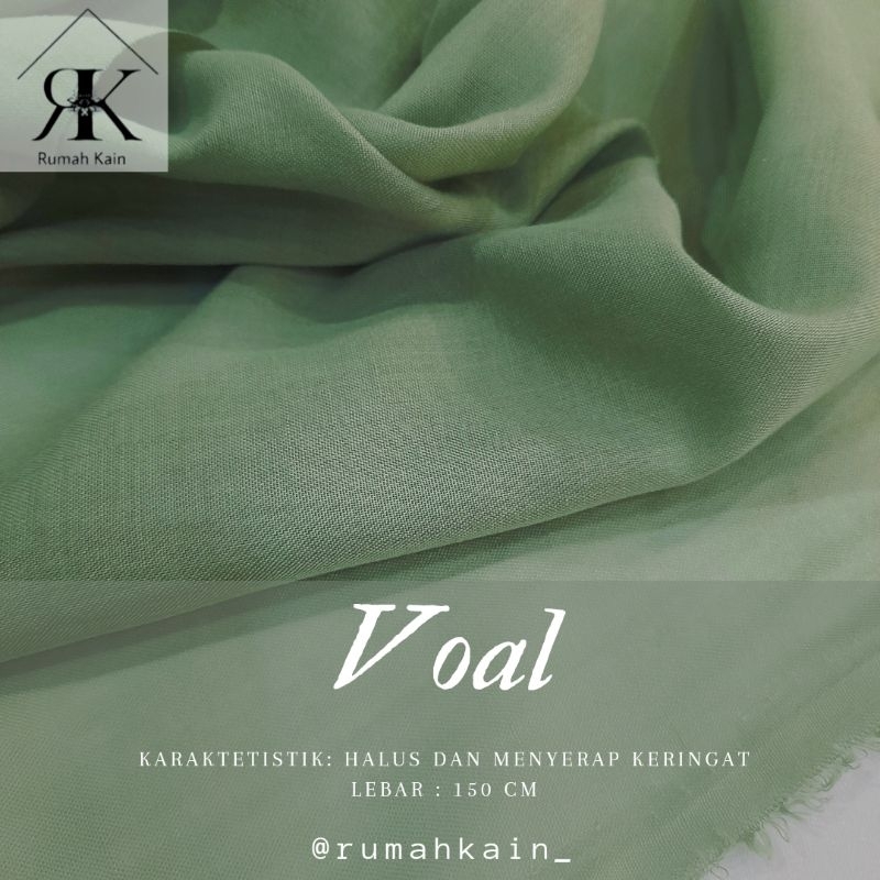 Jual Katun Voal/Kain Paris Premium/Kain Furing/ Harga 0,5m | Shopee ...