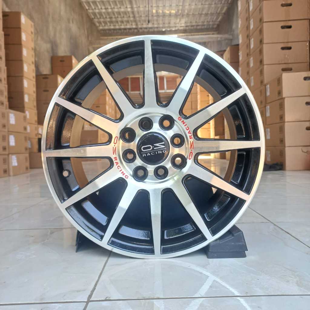 Jual VELG OZ RALLY RACING Hol 8 R15 Warna Hitam Polis | Shopee Indonesia