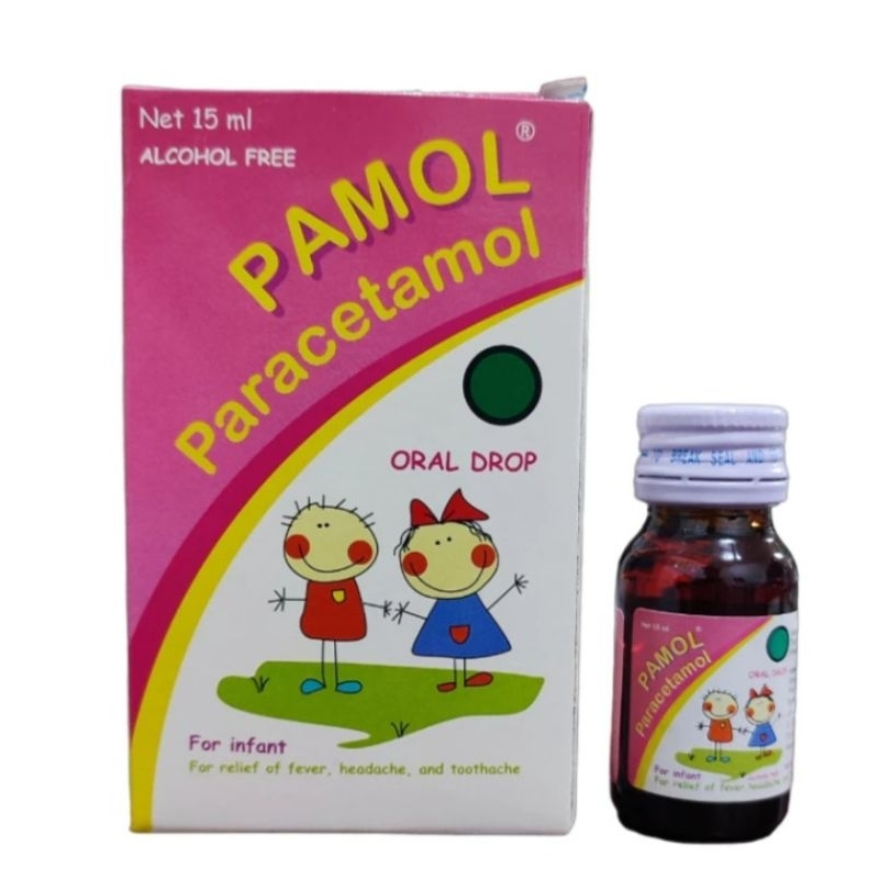 Jual Pamol Sirup 60mL - Pamol Drop 15 Ml - Obat Demam Anak - Pamol ...