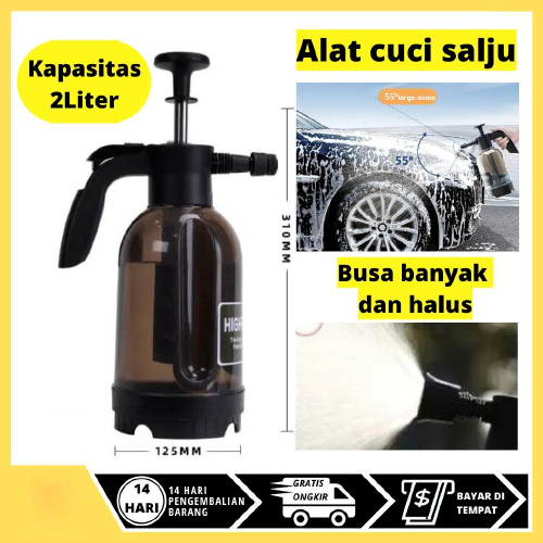 Jual Hand Snow Foam Sprayer 2L Alat Semprotan Snow Wash Sabun Cuci ...