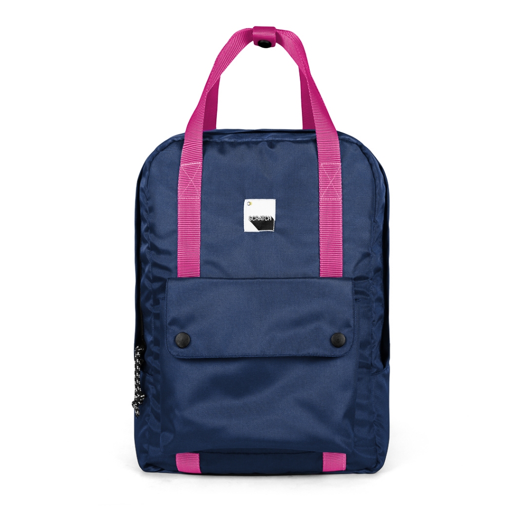 Jual Scratchline Calen Backpack Nylon Navy Tas Ransel Unisex | Shopee Indonesia