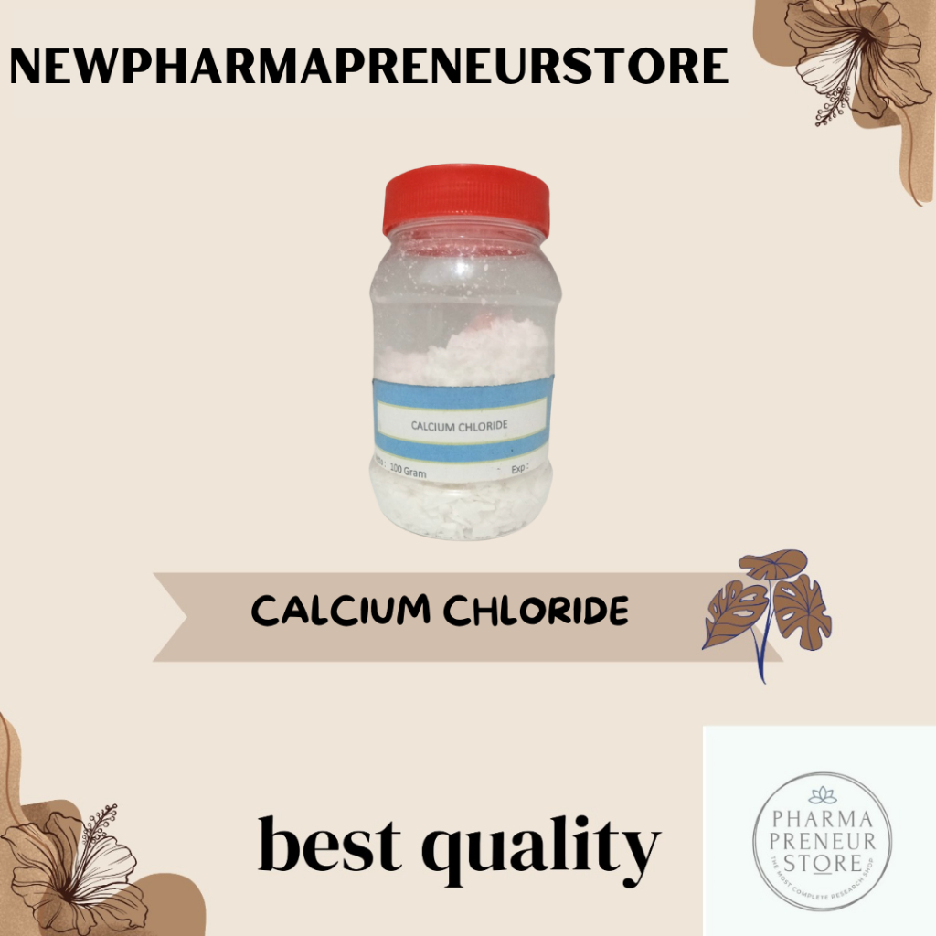 Jual CALCIUM CHLORIDE / KALSIUM KLORIDA ( CaCl2 ) 100 GRAM BEST QUALITY ...