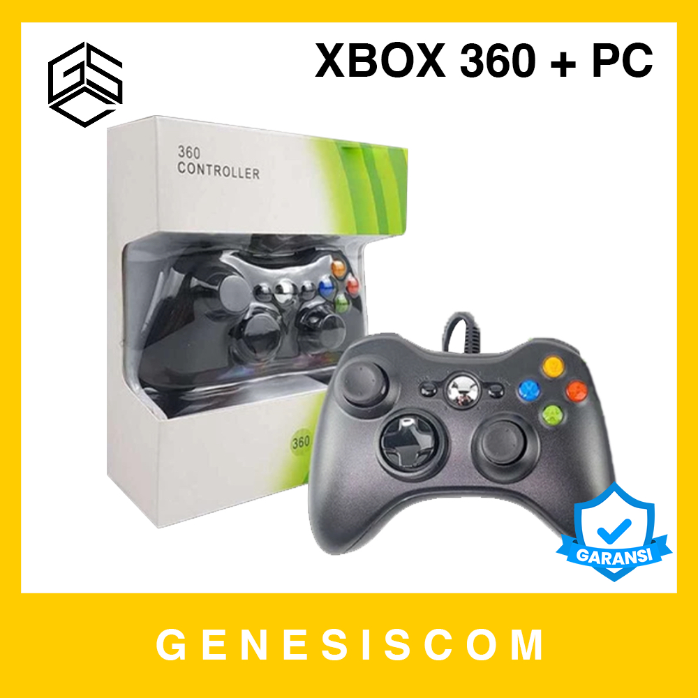 Jual Gamepad XBOX 360 + PC USB Game Controller Joystick Analog Stick ...