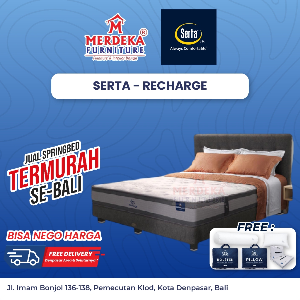 Jual Kasur Serta ~ Tranquility | Spring Bed 160x200|Free Bantal ...