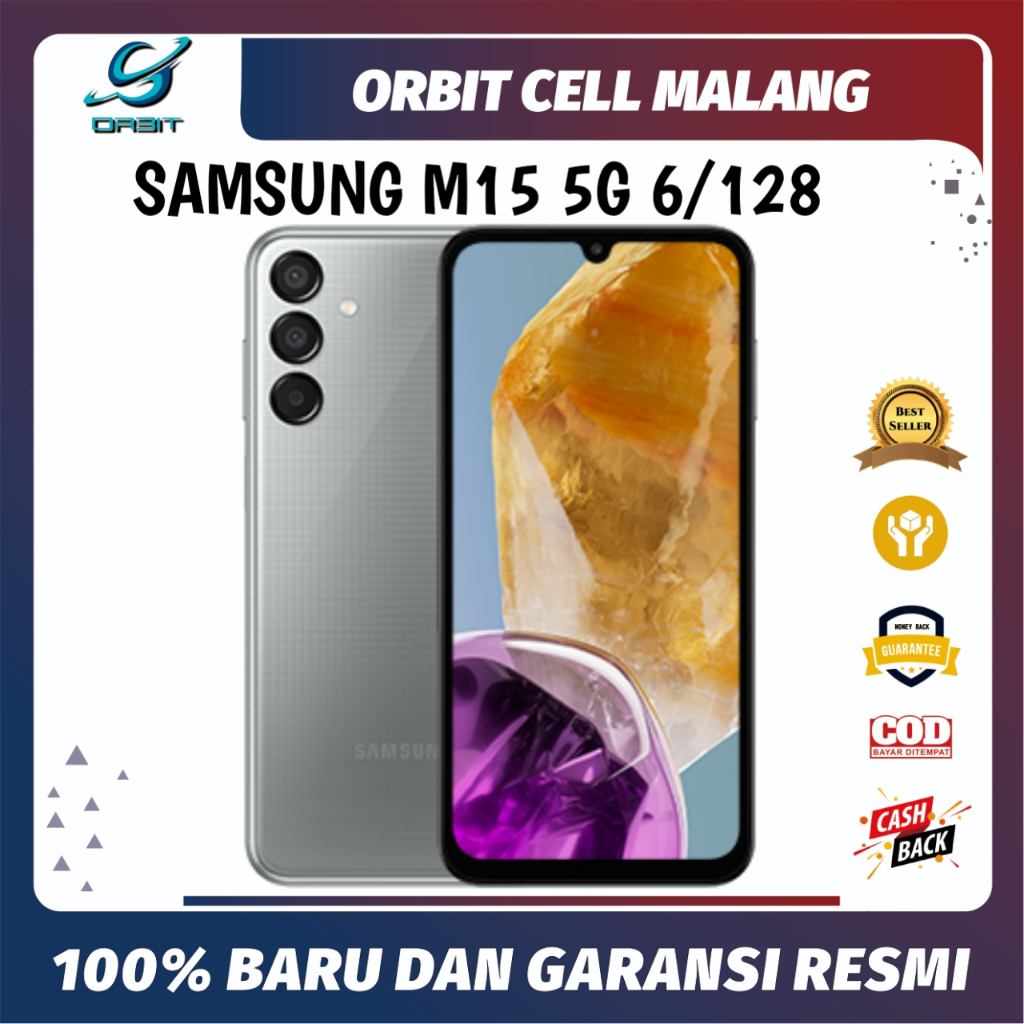 Jual Samsung Galaxy M15 5G Ram 6/128 Garansi Resmi | Shopee Indonesia