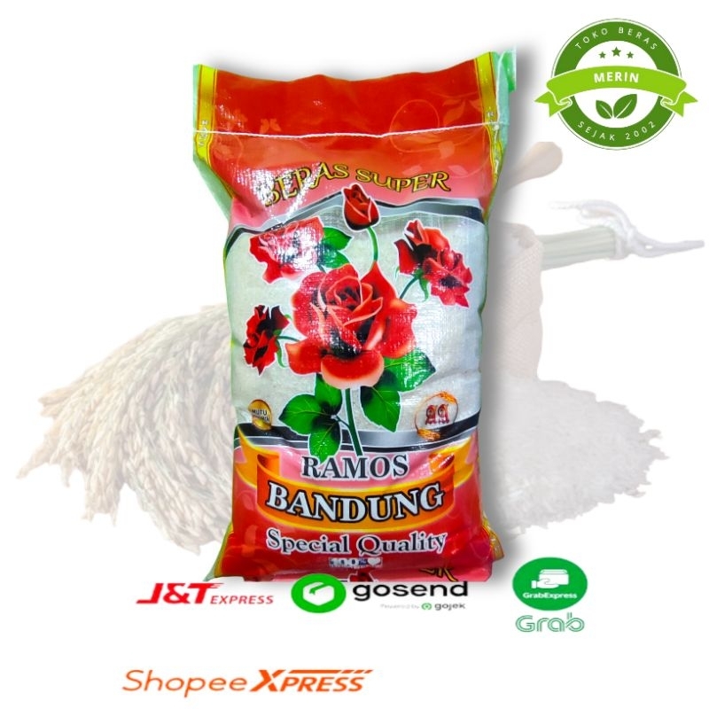 Jual Beras Ramos Bandung PREMIUM 20kg | Shopee Indonesia