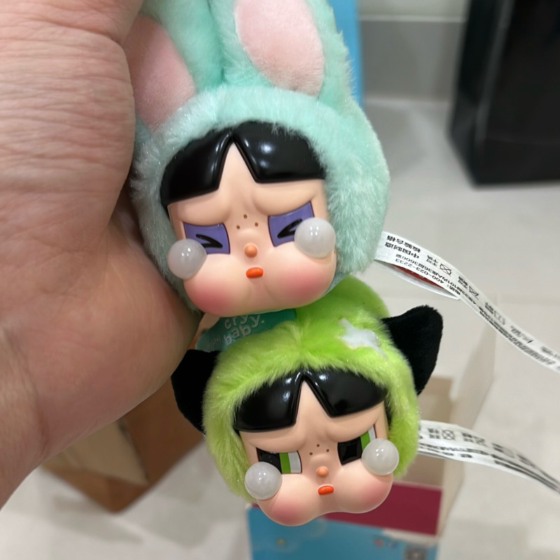 Jual POPMART X POWERPUFF GIRL PLUSH VINYL BUTTERCUP BUNNY | Shopee ...
