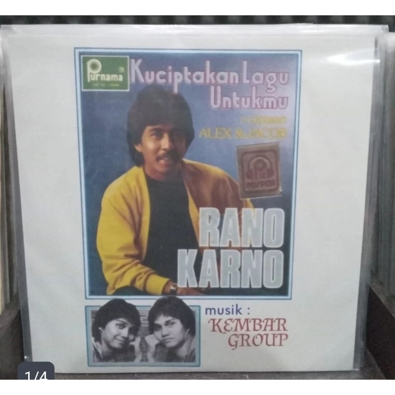 Jual Piringan Hitam Vinyl PH 12 inch Rano Karno - Kuciptakan Lagu ...
