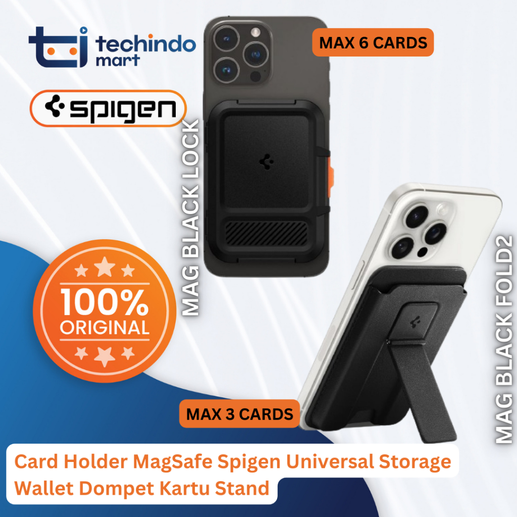 Jual Card Holder MagSafe Spigen Universal Storage Wallet Dompet Kartu ...