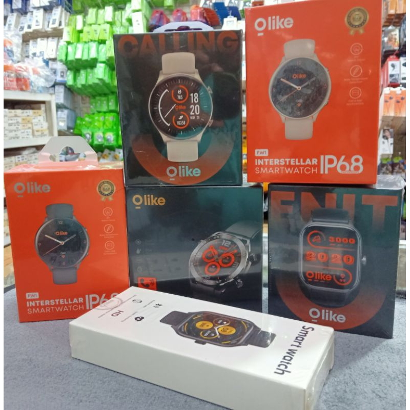 Jual OLIKE FW1 & FW2 & W15 & FM01 ĴAM TANGAN SMARTWATCH CUSTOM WATCH ...
