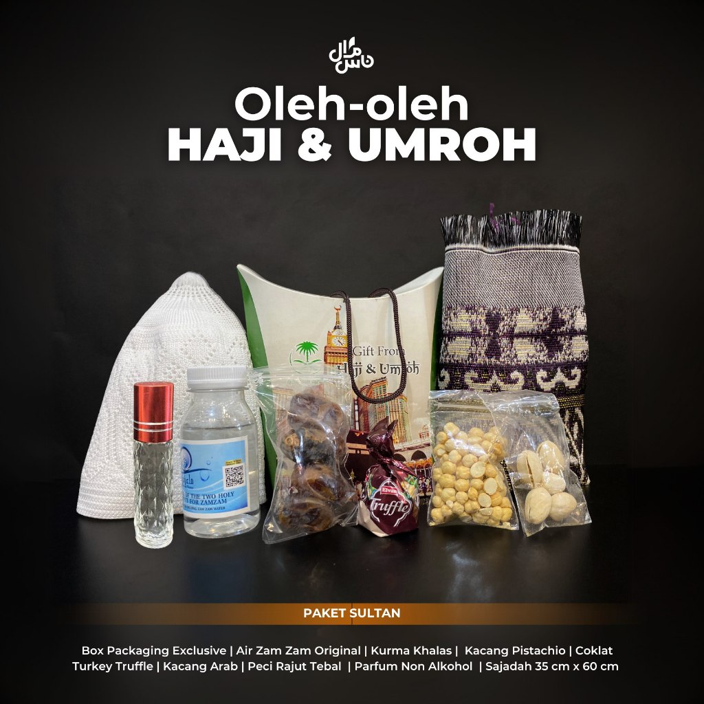 Jual Paket Sultan Hadiah Oleh - Oleh Haji Dan Umroh Kemasan Dus Tali ...