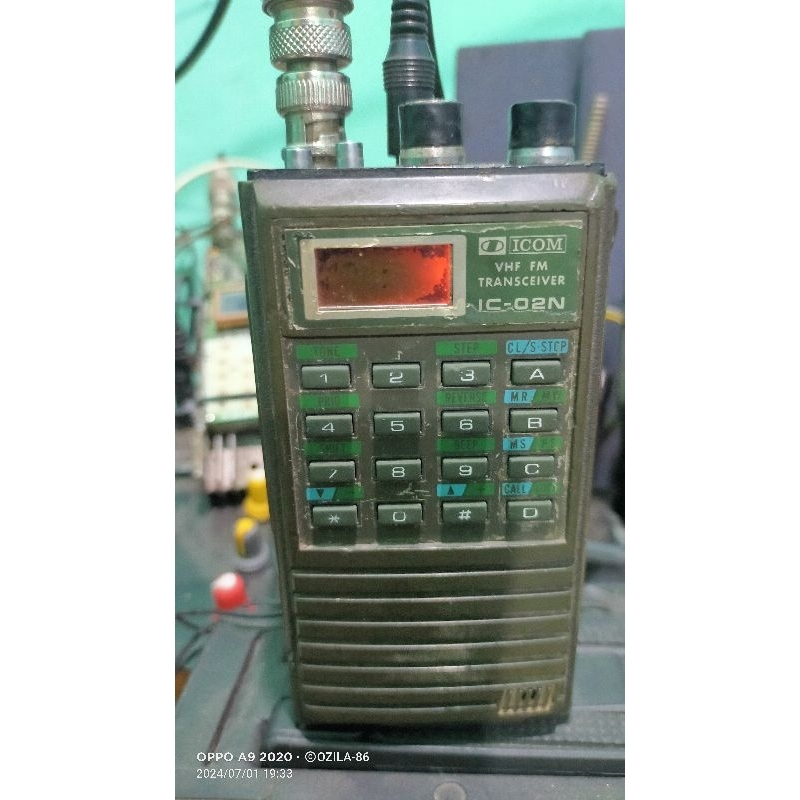 Jual HT ICOM IC-02N Vhf | Shopee Indonesia