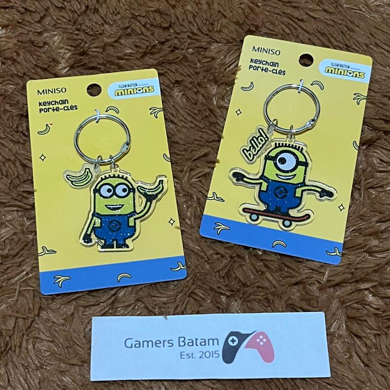 Jual Miniso Keychain Minion Gantungan Kunci LIMITED Edition Harga yang ...