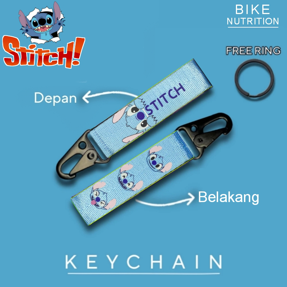 Jual GANTUNGAN KUNCI STITCH KEYCHAIN STITCH ANGEL KEY CHAIN STITCH ...