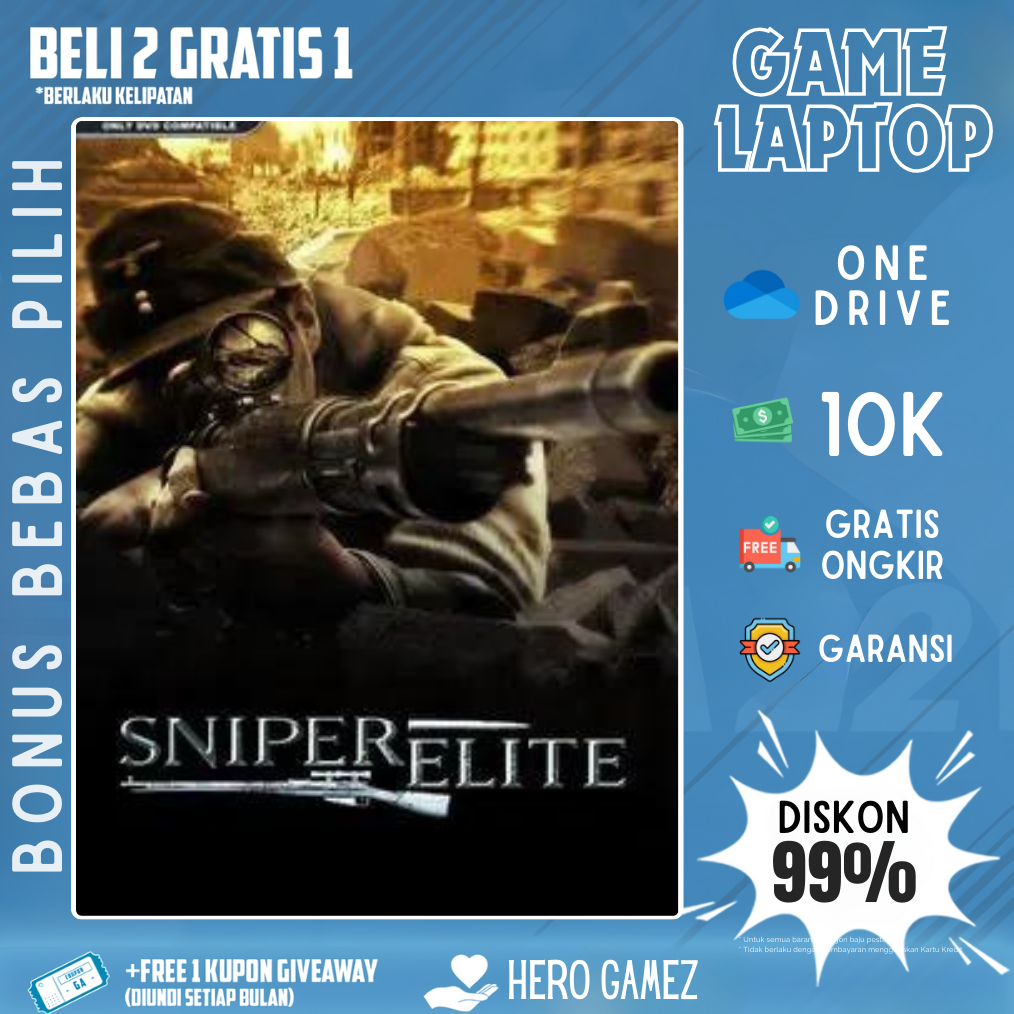 Jual Sniper Elite - LINK DOWNLOAD - GAME PC - GAME LAPTOP - GAME ...