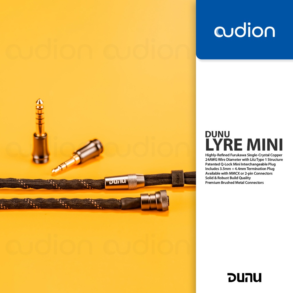 Jual DUNU Lyre Mini High-Purity OCC Copper Litz Q-Lock Mini Modular ...
