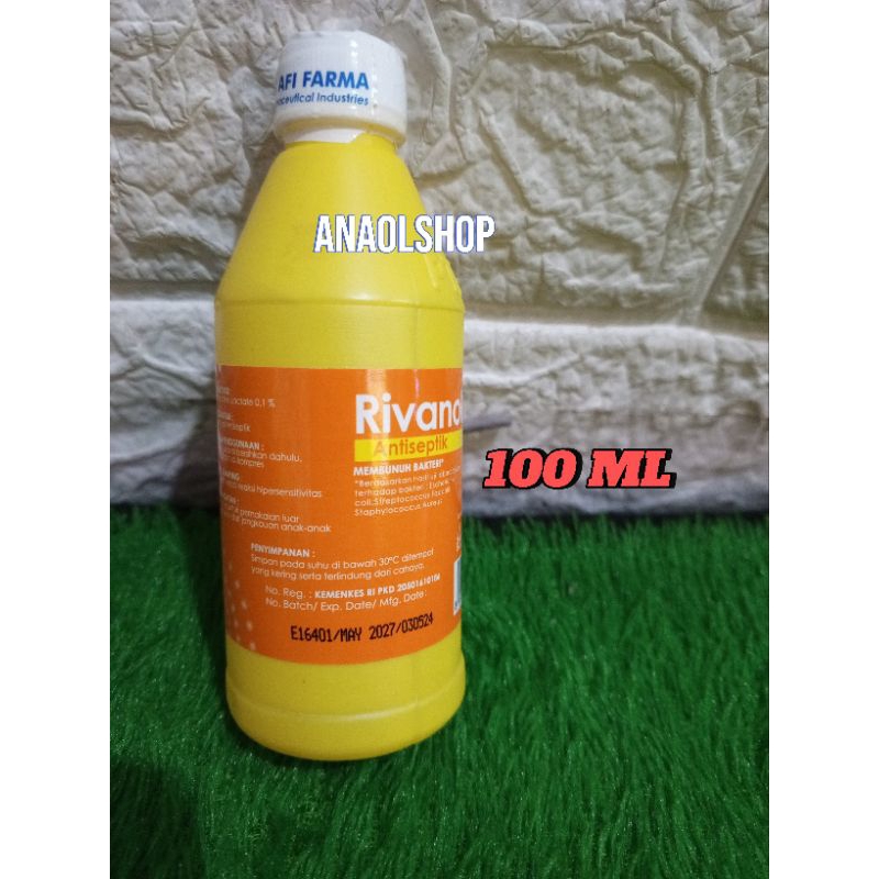 Jual Rivanol Antiseptik 100 ml ( Afi Farma) | Shopee Indonesia
