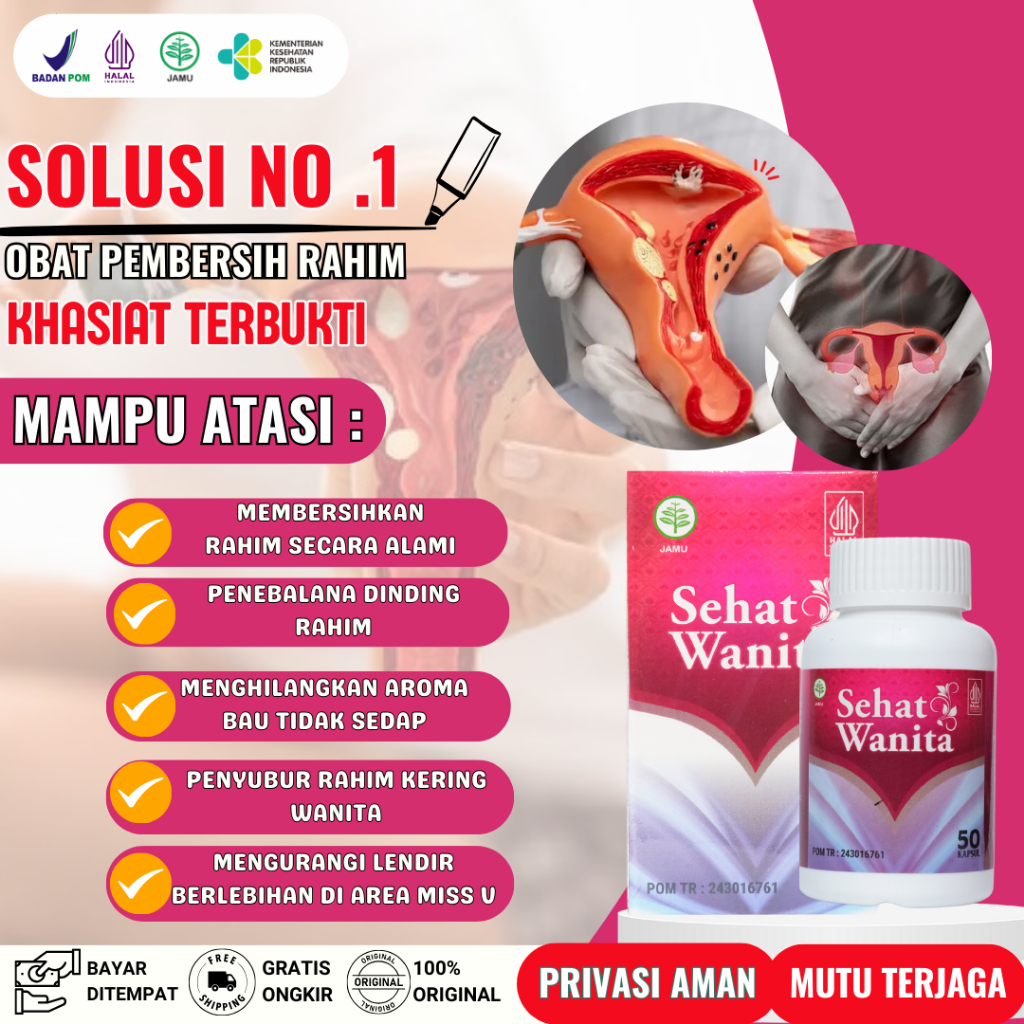 Jual Sehat Wanita -Obat Penebalan Dinding Rahim ,Pembersih Rahim ,Penyubur Rahim,Pendarahan ...