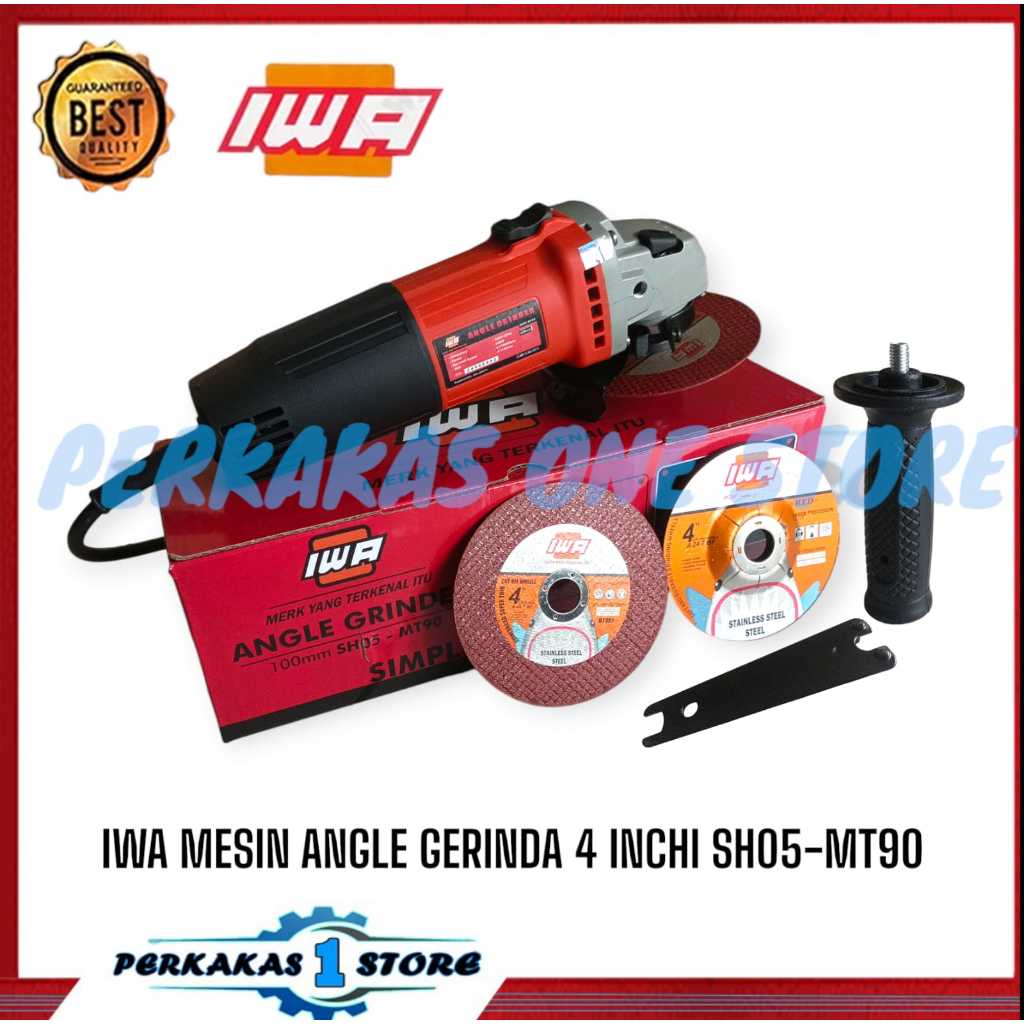 Jual Mesin Gerinda Tangan 4 inch 100mm / Angle Grinder mini Grinda ...