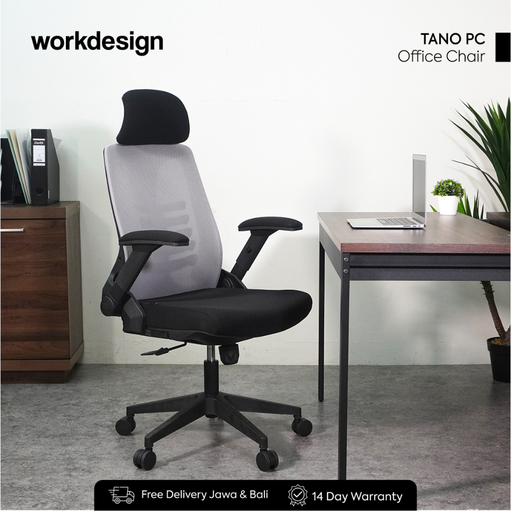Jual Workdesign Tano PC Kursi Kantor / Kursi Kerja Ergonomis dengan Lumbar Support | Shopee ...