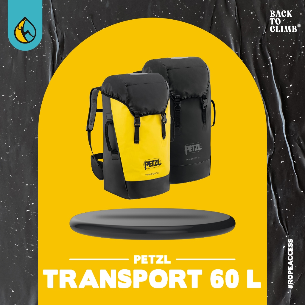 Jual PETZL TRANSPORT 60L Original – Climbing Safety Bag Industry Rope ...