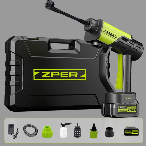 Jual ZPER Alat Cuci Mobil Pistol Air Tekanan Tinggi Alat Portable ...