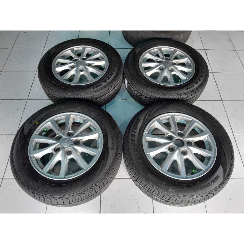 Jual VELG MOBIL OEM COPOTAN STD LUXIO RING 15 LEBAR 5,5 PCD 5X114 PAKET BAN BRIDGESTONE 195 65 ...