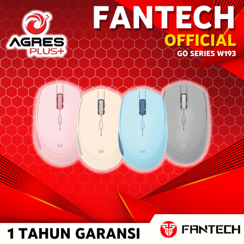 Jual FANTECH Mouse Dual Connection Wireless Bluetooth Mouse W193 / W ...