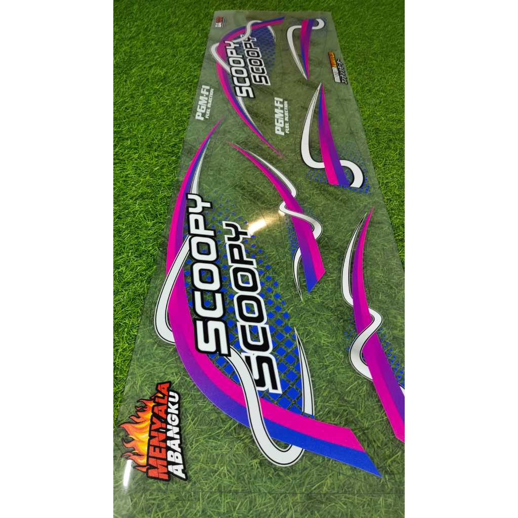 Jual Striping Sticker Scopy All New Bahan Bening Transparan Polet ...