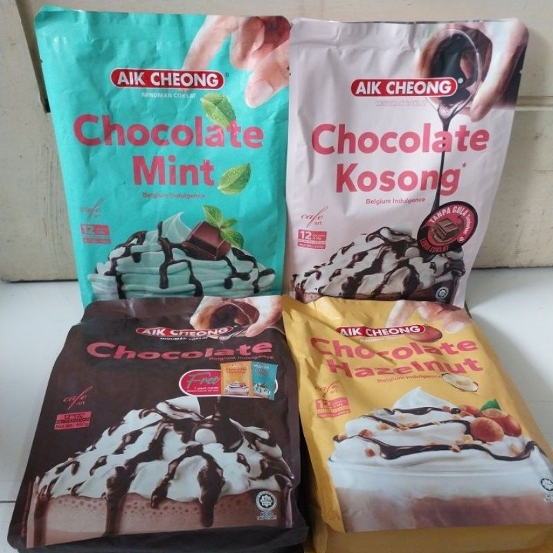 Jual aik cheong chocolate mint / chocolate hazelnut / chocolate ...