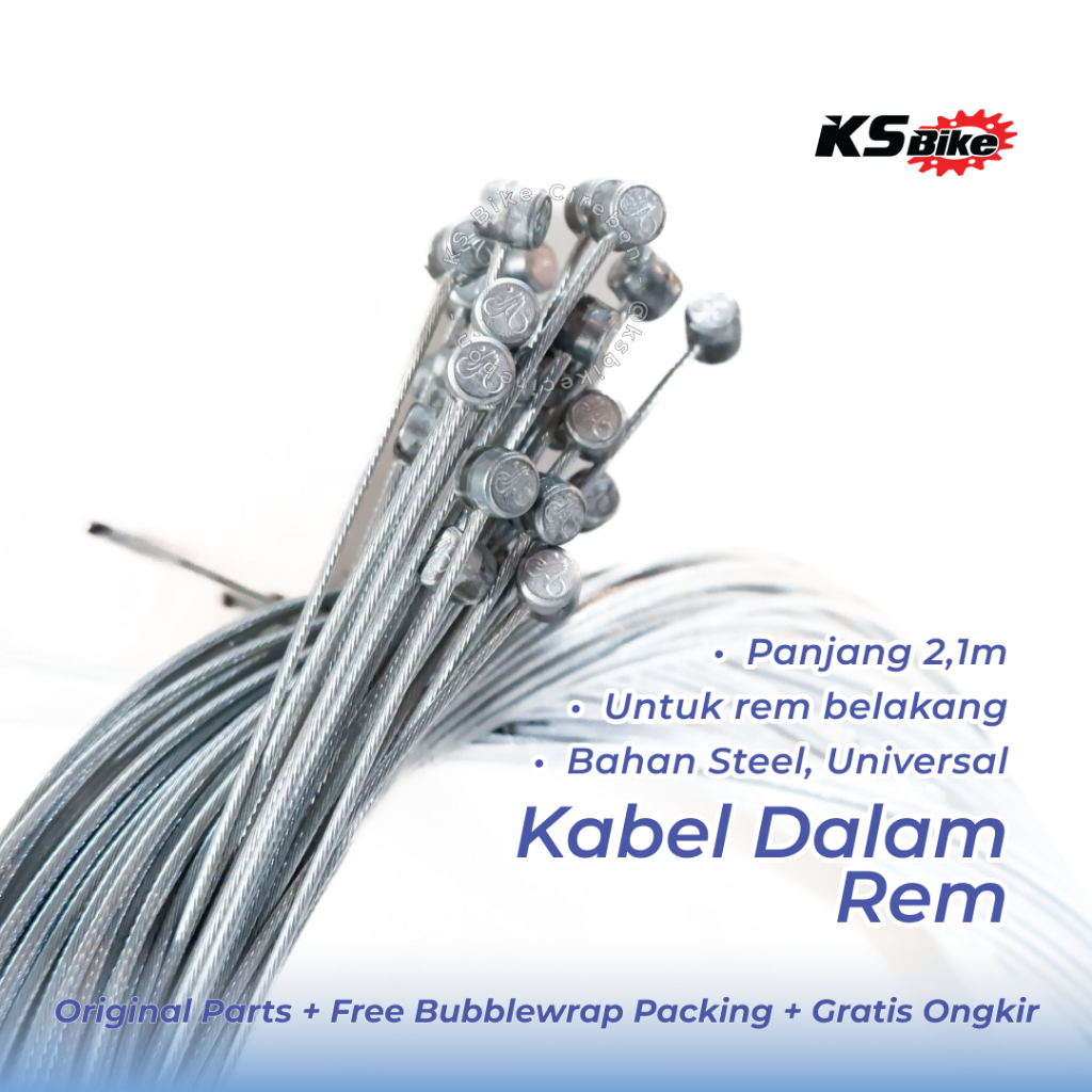Jual Kabel Rem Sepeda Inner Brake 110 / 210 | Kabel Dalam Rem Universal ...