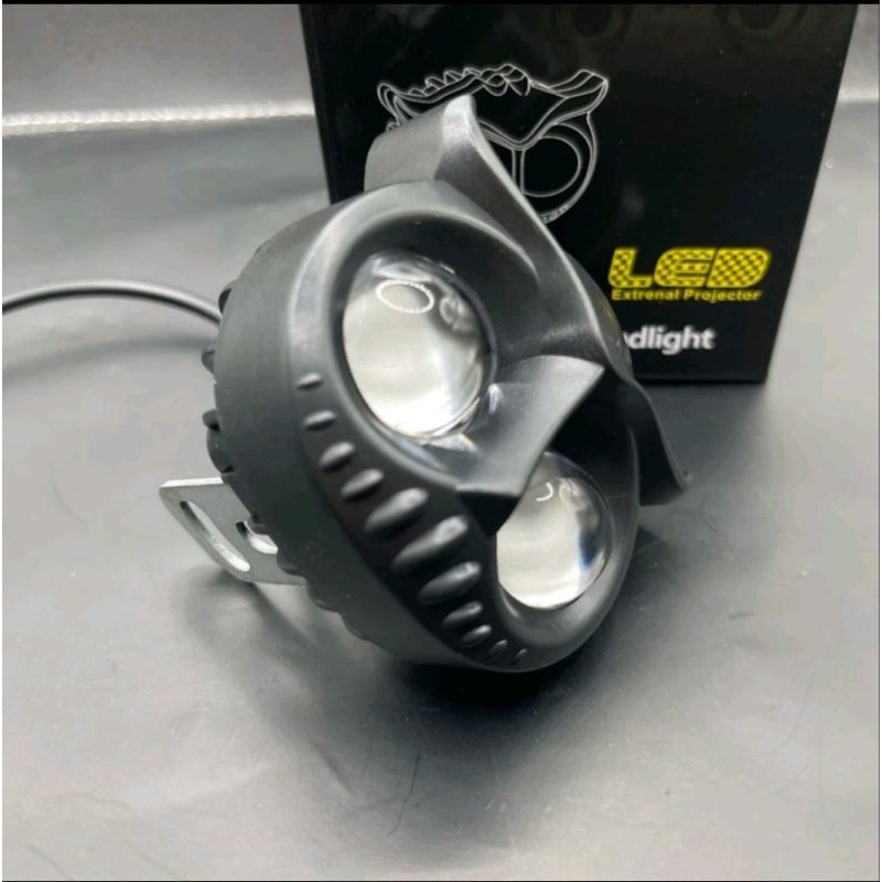 Jual LAMPU TEMBAK MOTOR SUPER TERANG LAMPU TEMBAK LED MOTOR LAMPU OWL 2 ...