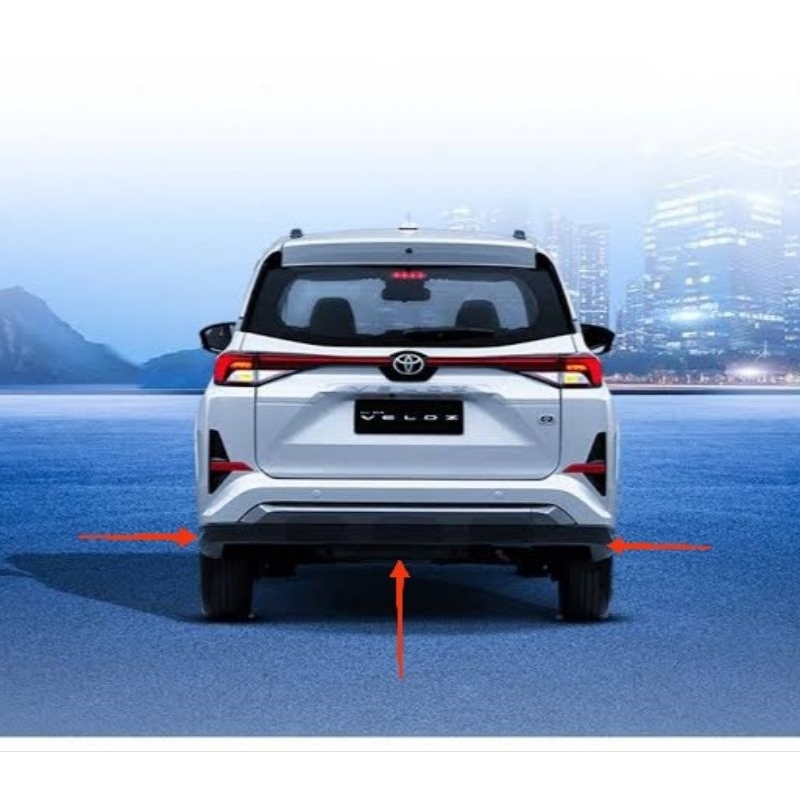 Jual Bodykit Bumper Bemper Belakang Avanza Veloz 2022 Original Toyota ...
