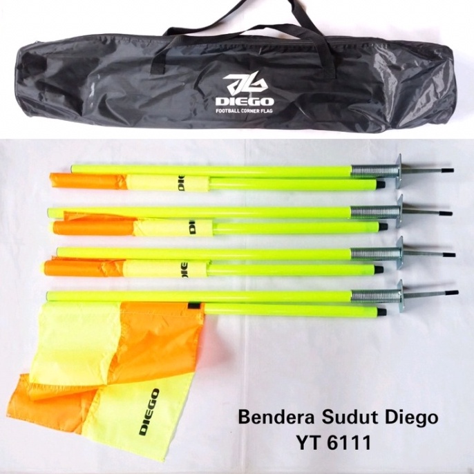 Jual Bendera sudut lapangan sepak bola futsal atau bendera corner Diego ...