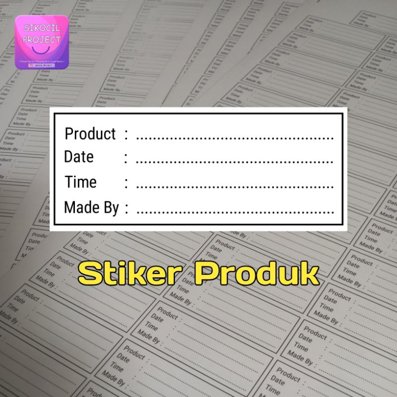 Jual Stiker Product | Shopee Indonesia