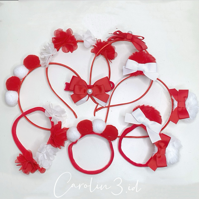 Jual Bando Kemerdekaan/ Headband merah putih/ Bando 17 agustus | Shopee ...