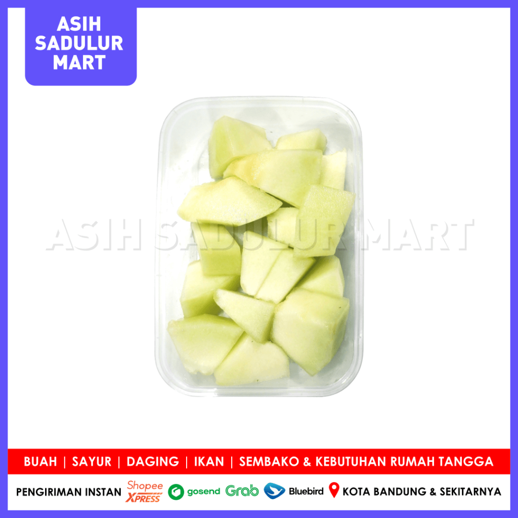 Jual Aneka Buah Potong +- 300gr dan Rujak Bandung Promo (Mangga, Buah ...