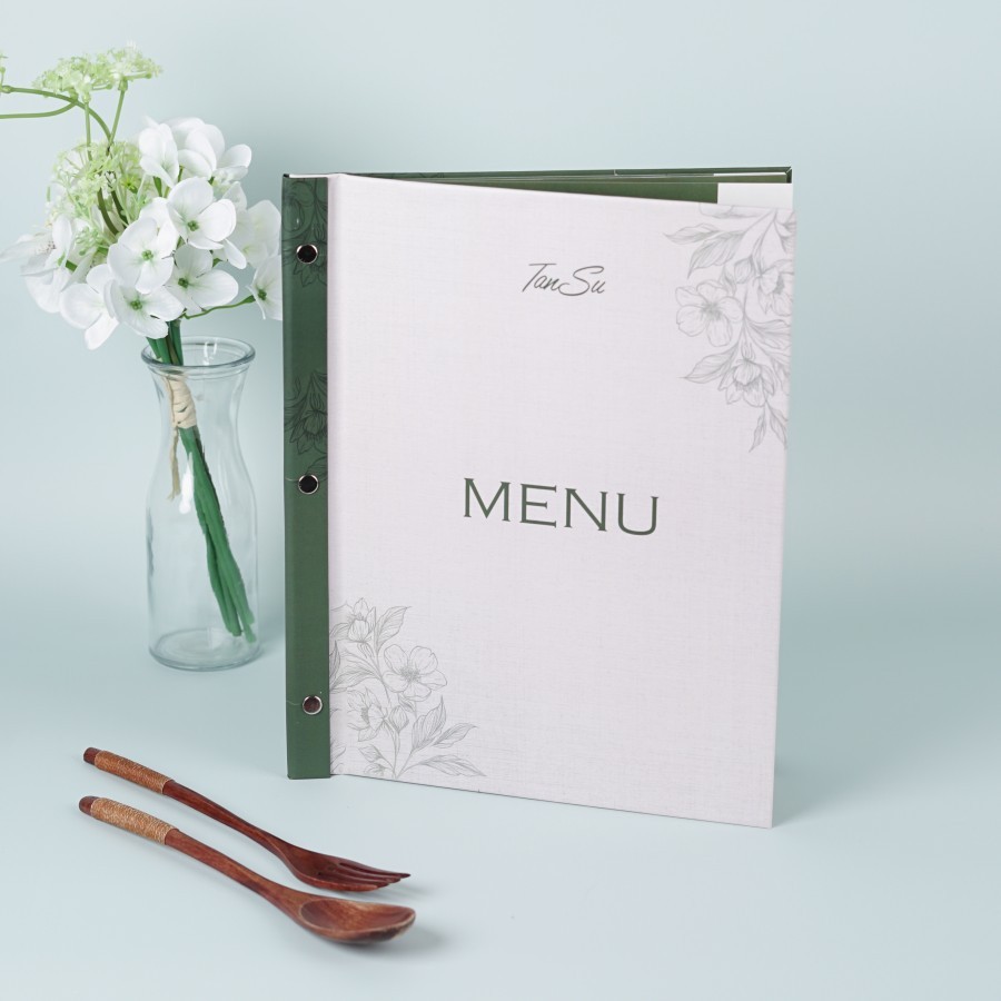 Jual Cetak Buku Menu Waterproof Fancy Print Menu Restoran Cafe A4 Jilid ...