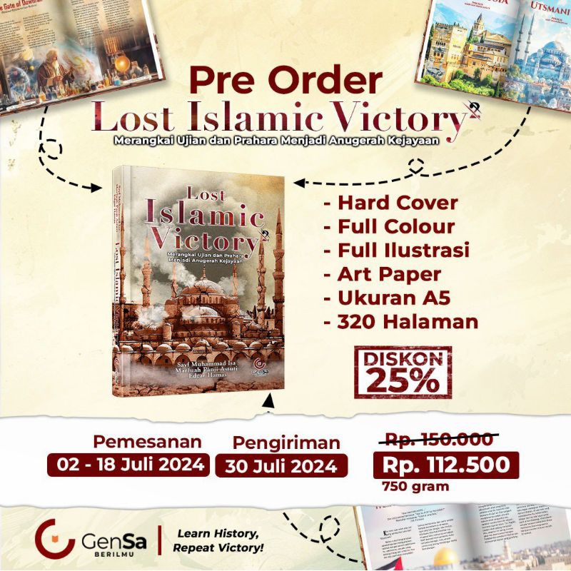 Jual TERBARU!! Lost Islamic victory 2 buku Edgar Hamas sejarah Islam ...